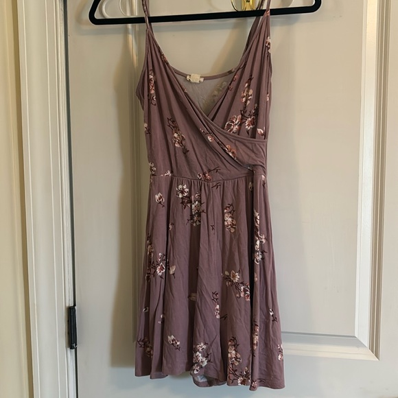 Garage | Pants & Jumpsuits | Small Garage Purple Flower Romper | Poshmark